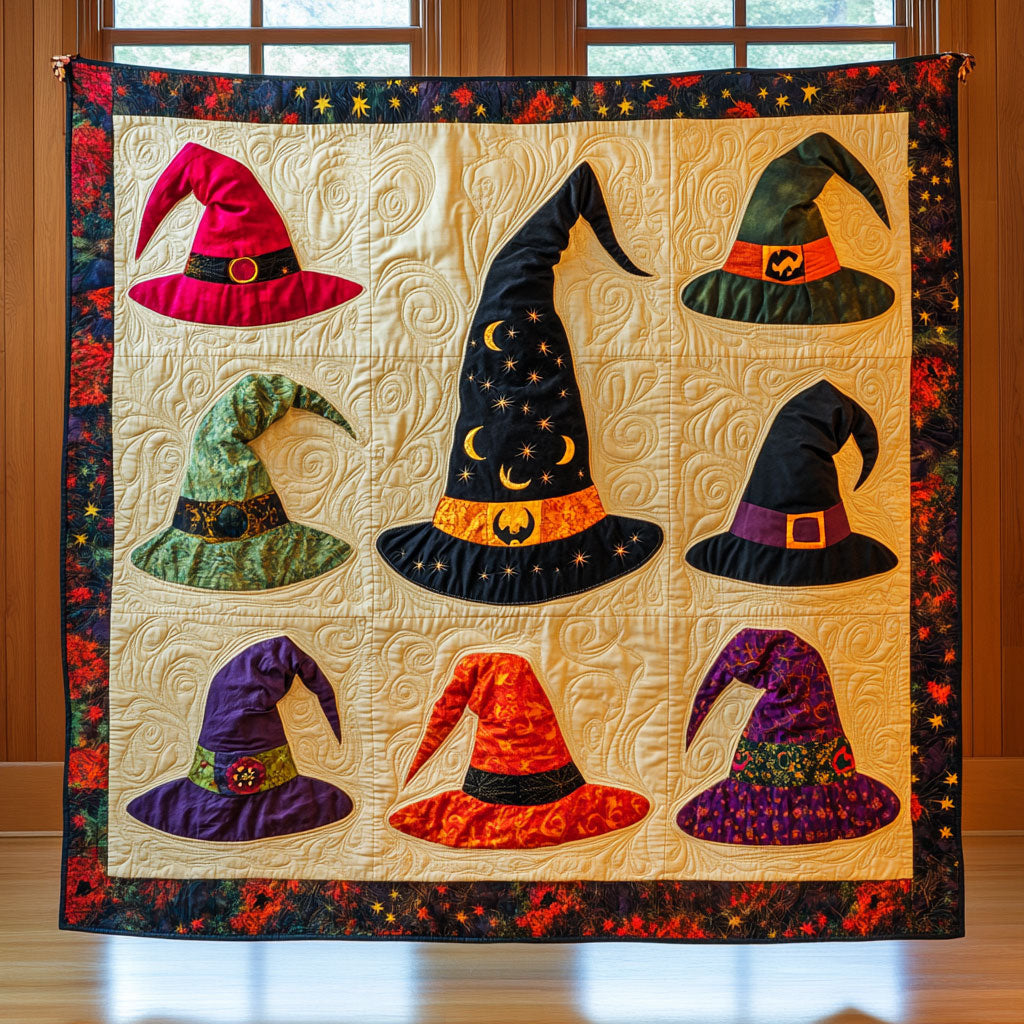 Color Witch Hat CW2608031CL Quilt – Cozzyhomes