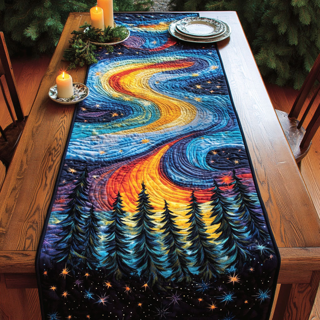 Celestial Flow CW1106007CL Quilted Table Runner – Cozzyhomes