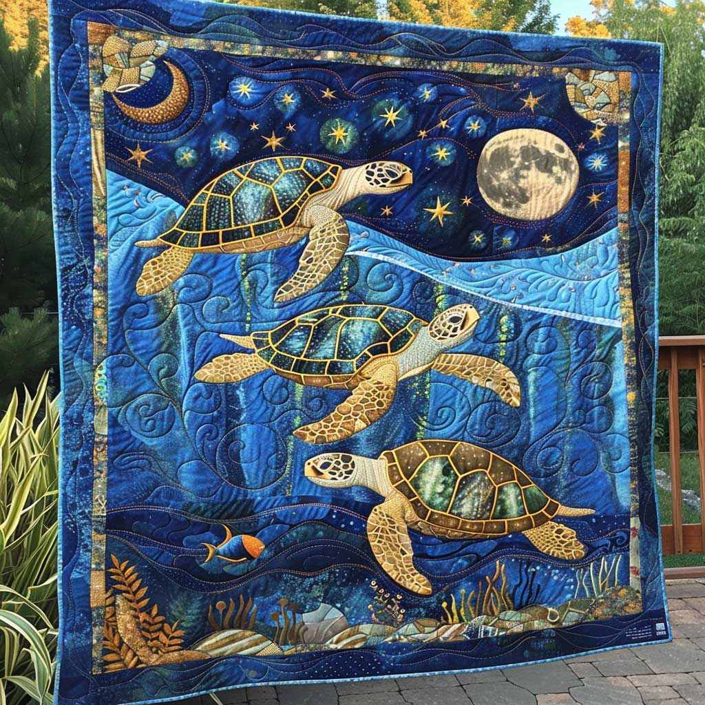 Sea Turtle WJ1309025CL Quilt – Cozzyhomes
