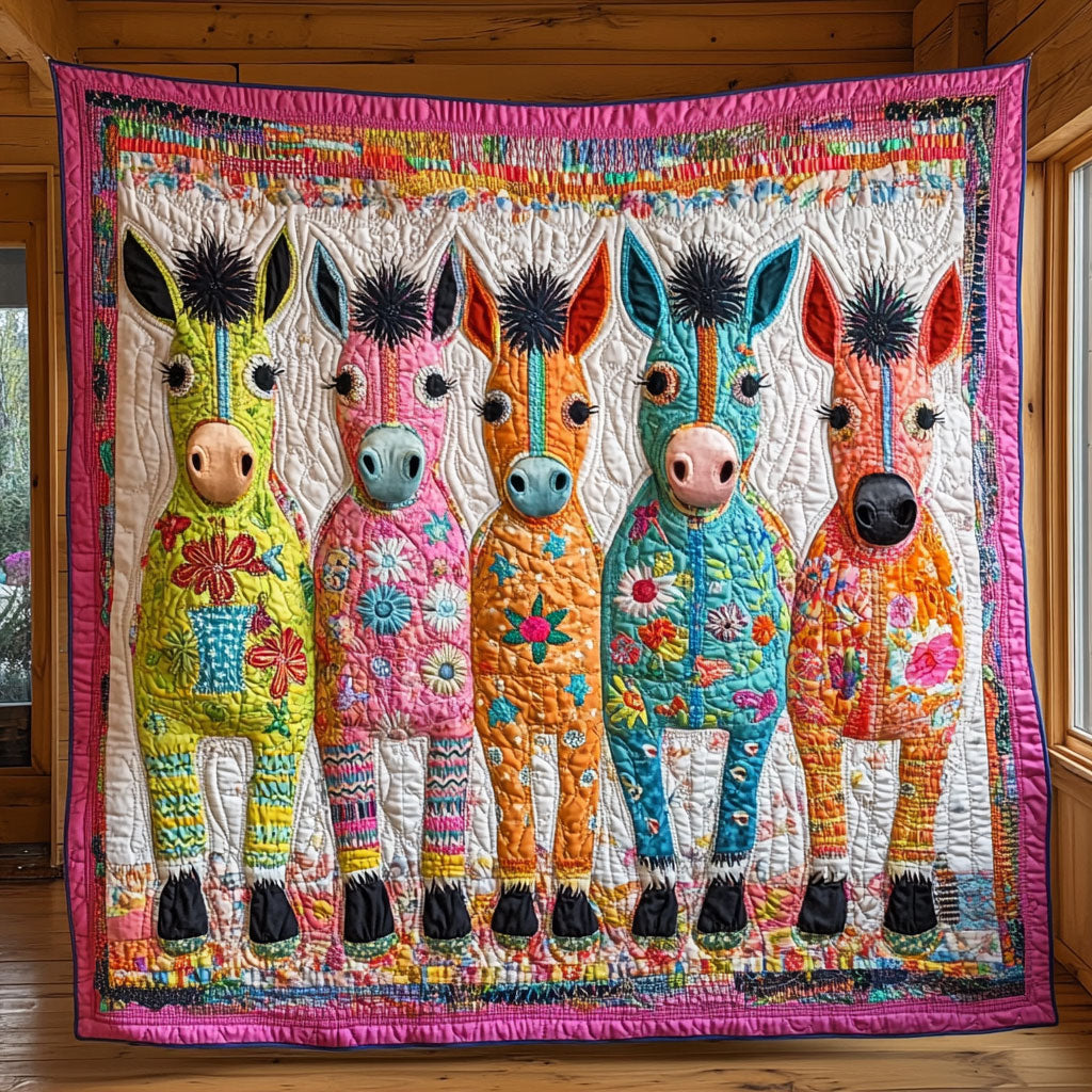 Fancy Donkey CW2508043CL Quilt – Cozzyhomes