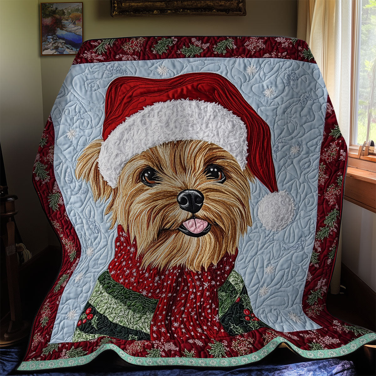 Yorkshire Terrier Happy WX2511051CL Quilt – Cozzyhomes