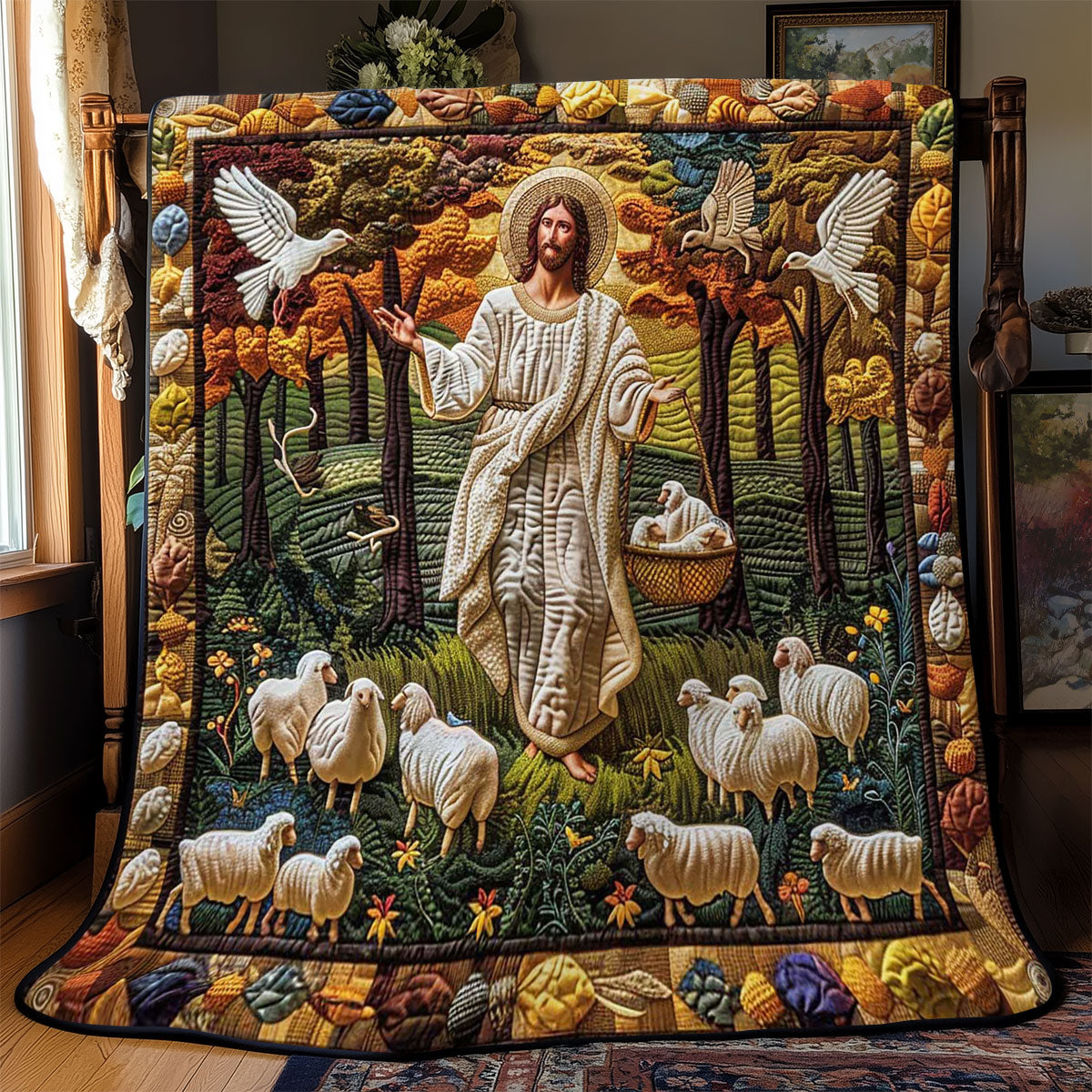 Jesus Eternal Light WN2808009CL Quilt – Cozzyhomes