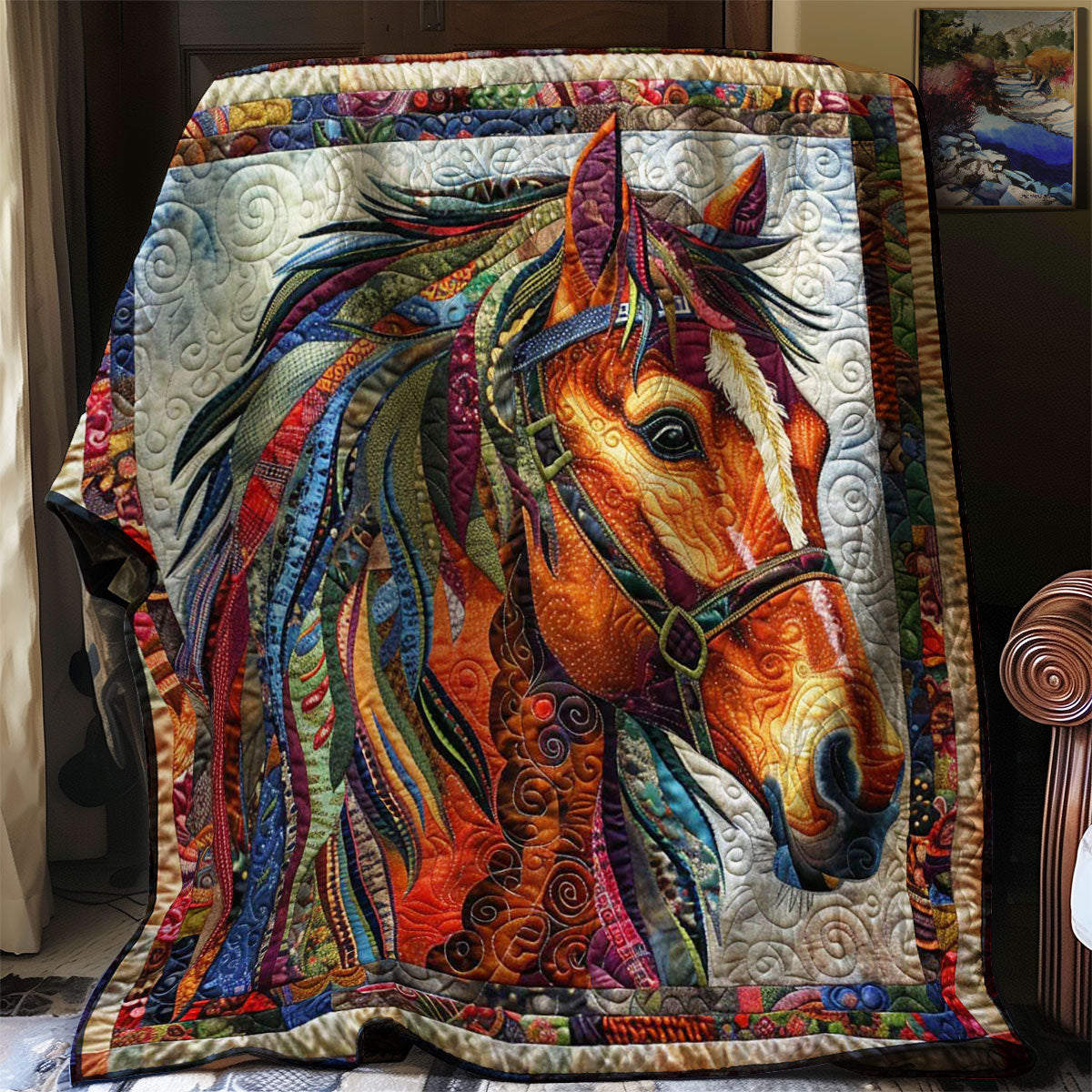 Spirit Horse WN3007035CL Quilt – Cozzyhomes