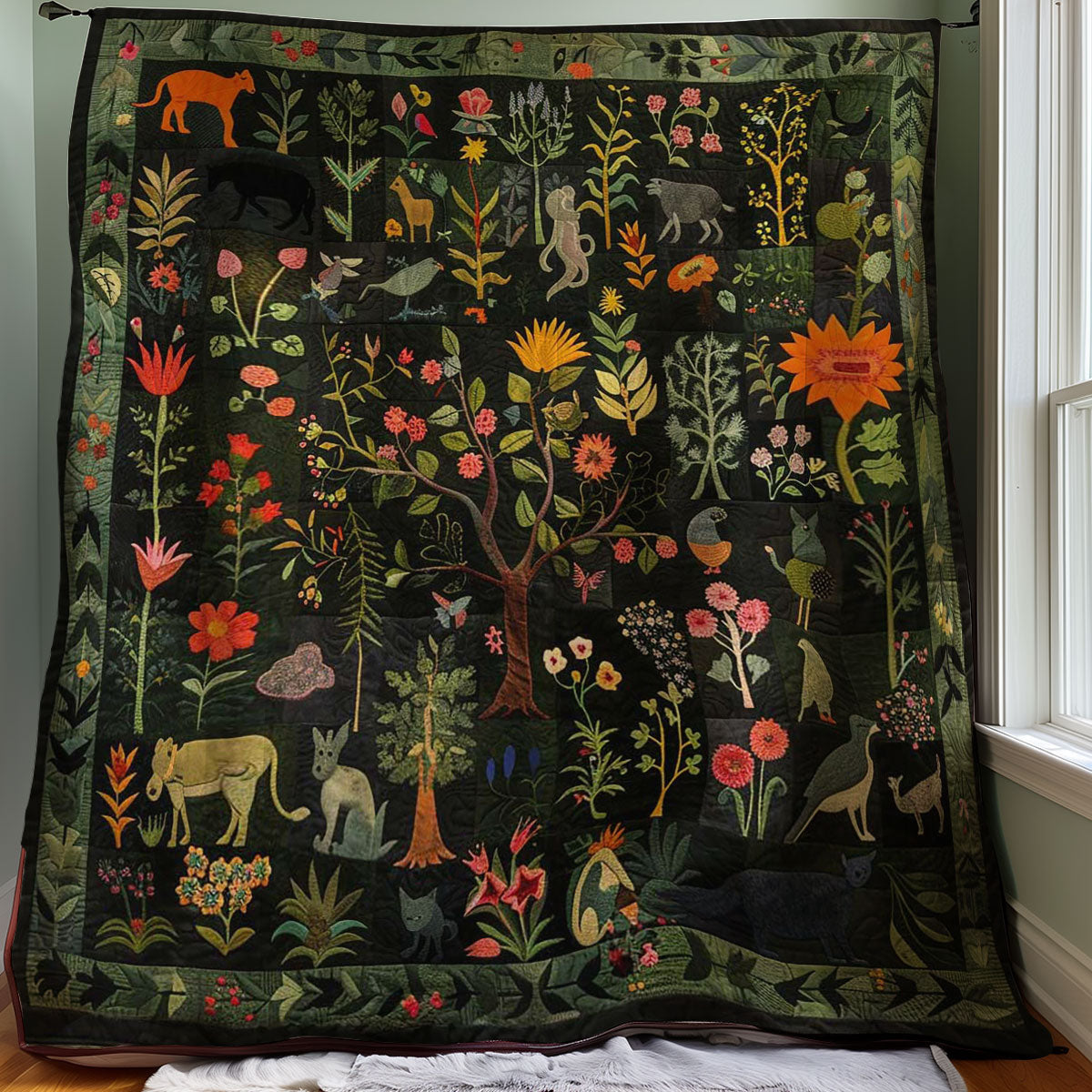 In A Forest WM2707001CL Quilt – Cozzyhomes