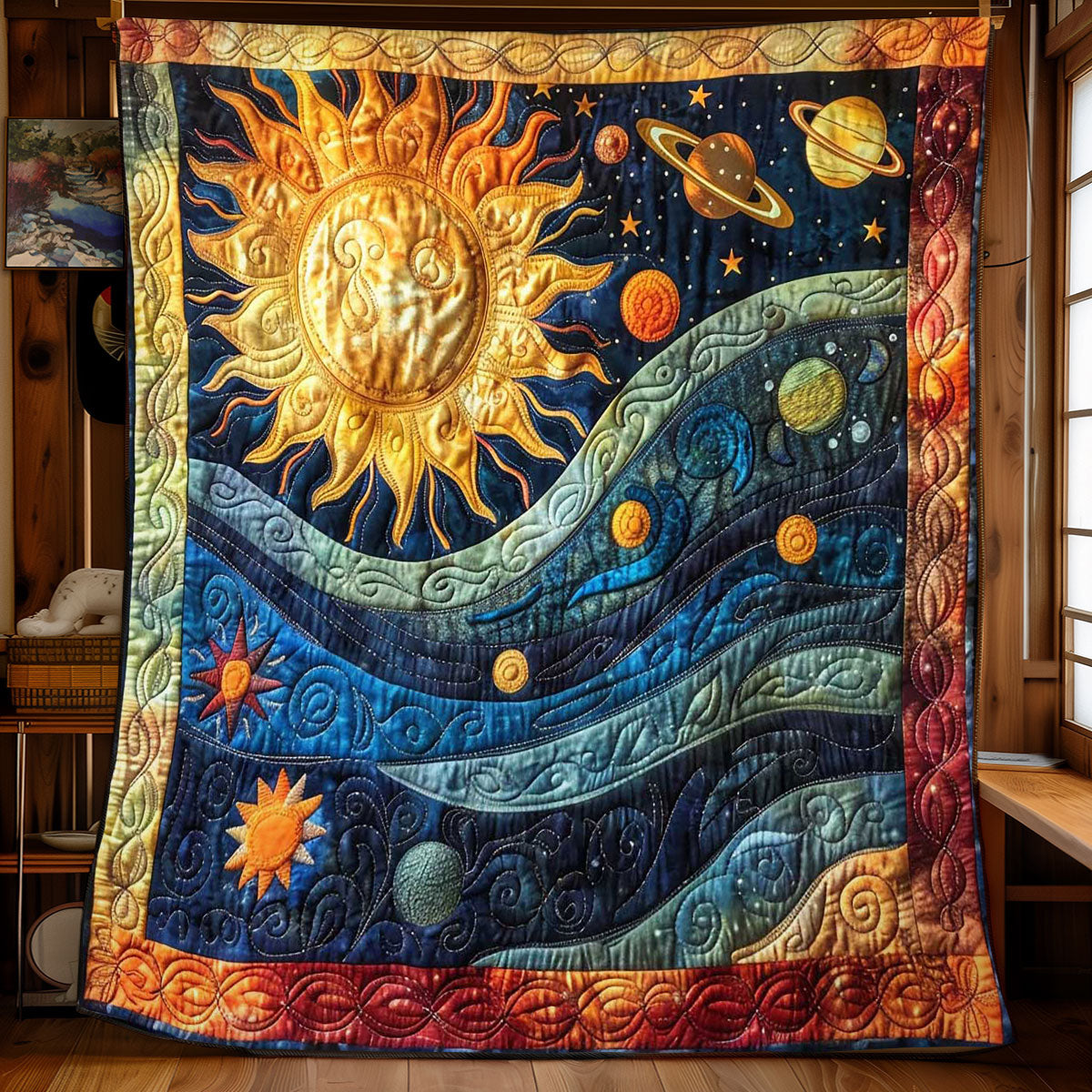 Celestial Sun WN1008060CL Quilt – Cozzyhomes