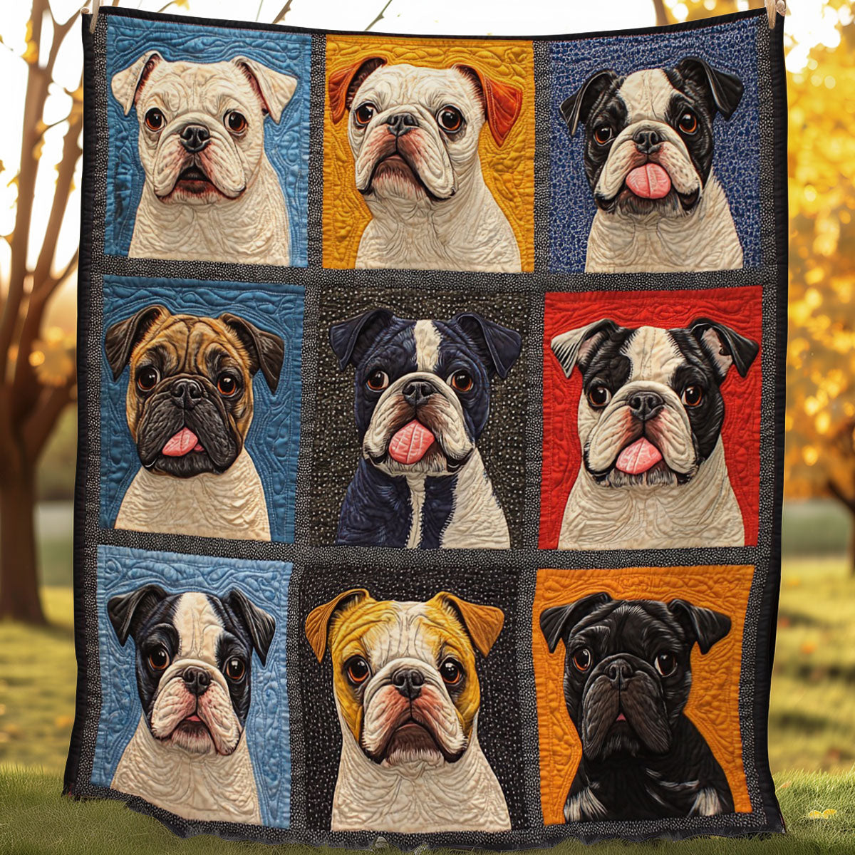 Bulldogs WO3107008CL Quilt – Cozzyhomes