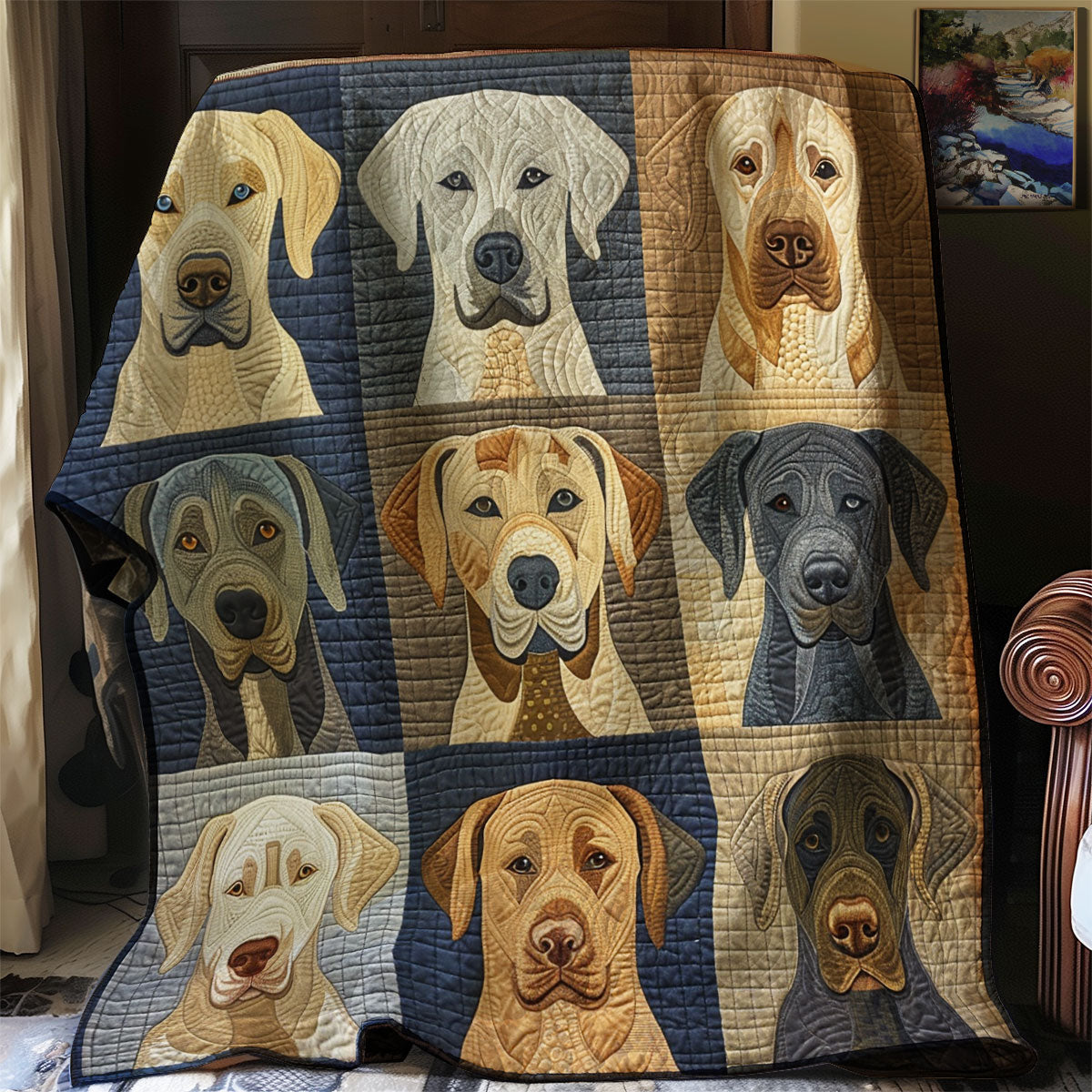 Labrador Lovers XR1206011CL Quilt – Cozzyhomes