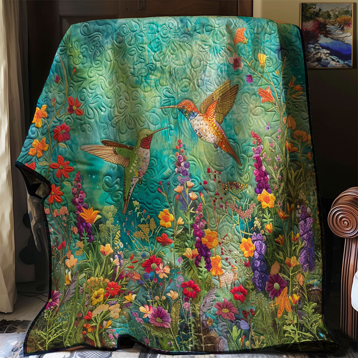 Twin Hummingbird XR2407044CL Quilt – Cozzyhomes