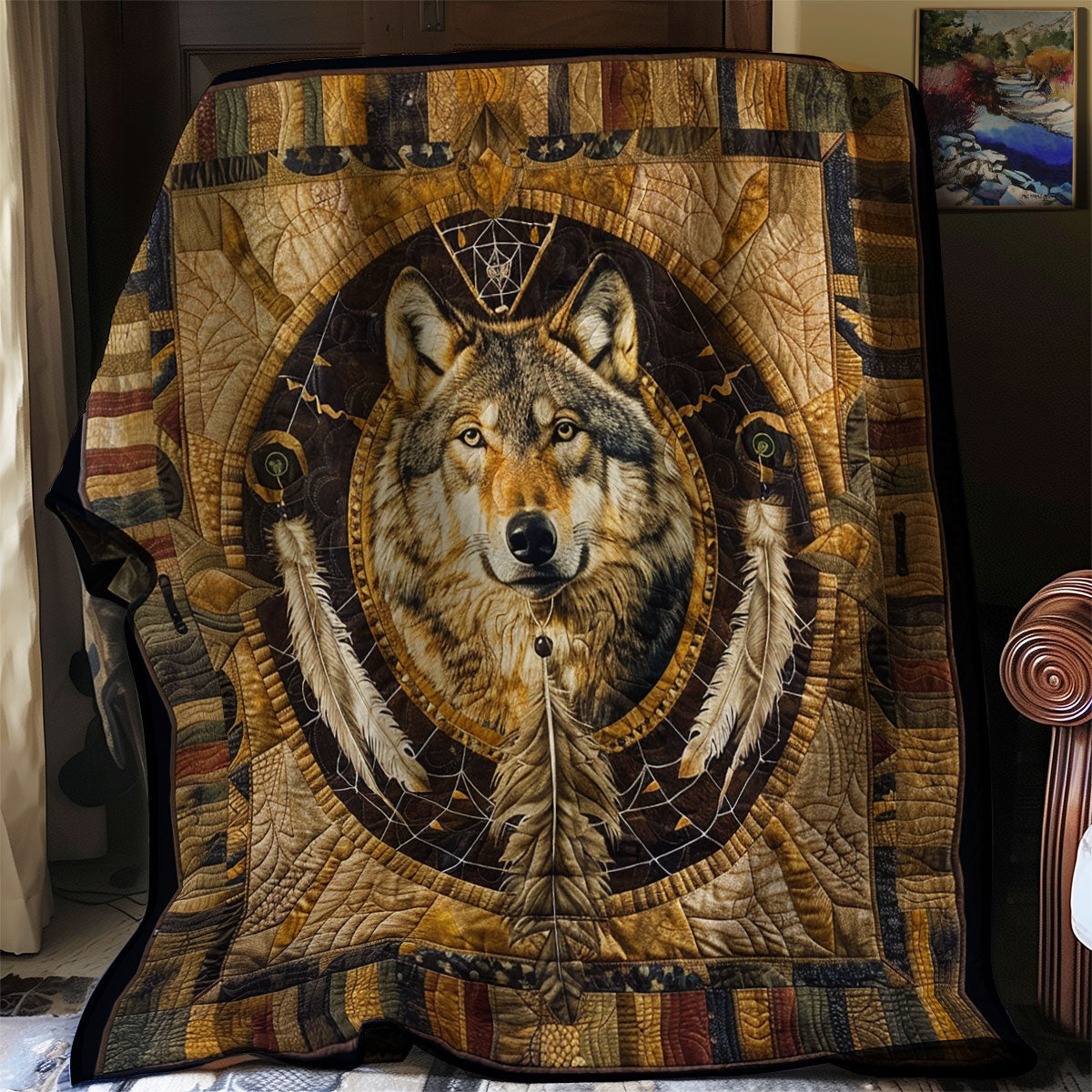 Wild Wolf XR0507025CL Quilt – Cozzyhomes