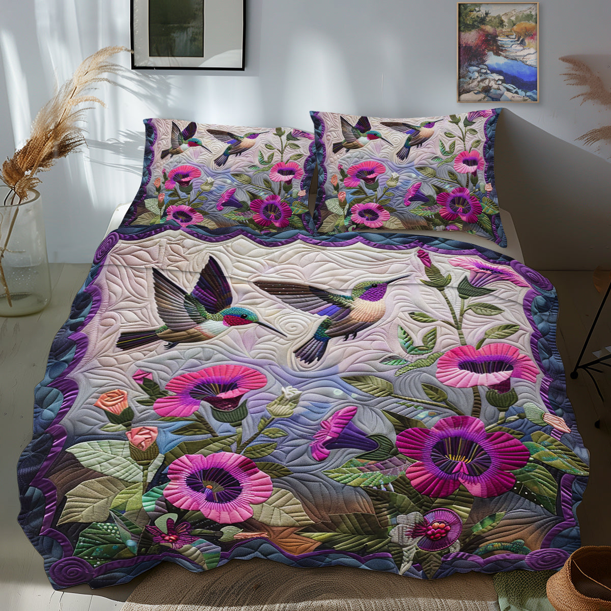Hummingbirds XR0808062CL Duvet Cover Set – Cozzyhomes