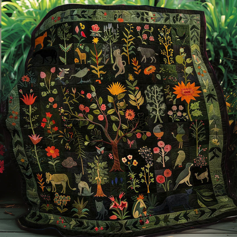In A Forest WM2707001CL Quilt – Cozzyhomes