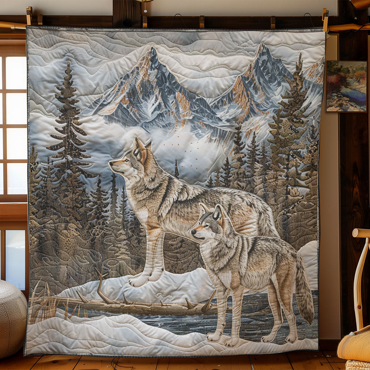 Wolf Forest SR2208011CL Quilt – Cozzyhomes