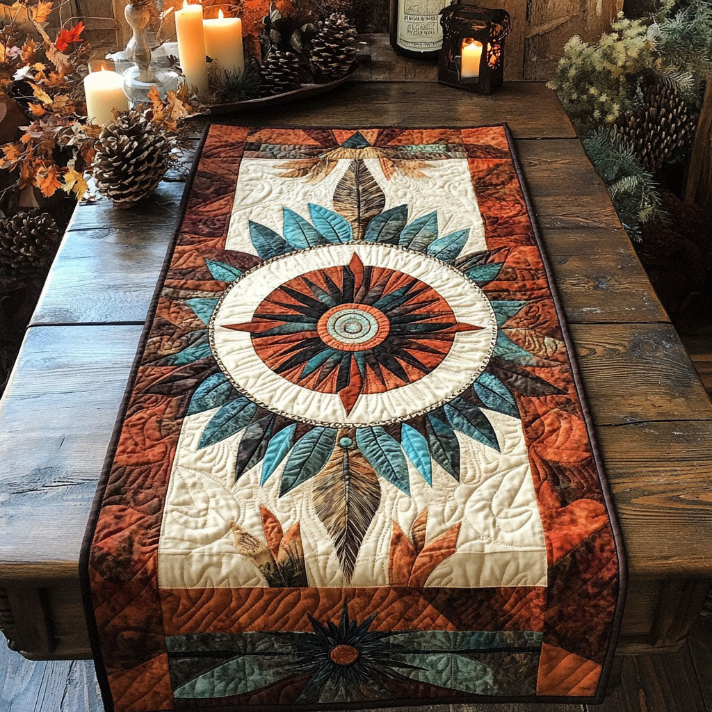Antique Mandala WU0303058CL Quilted Table Runner – Cozzyhomes