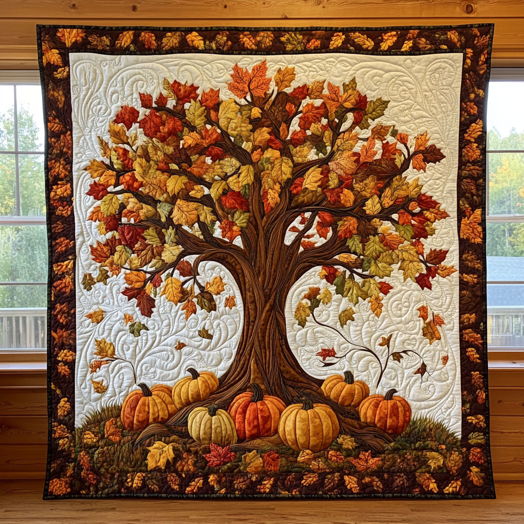 Autumn Tree CP0708047CL Quilt – Cozzyhomes