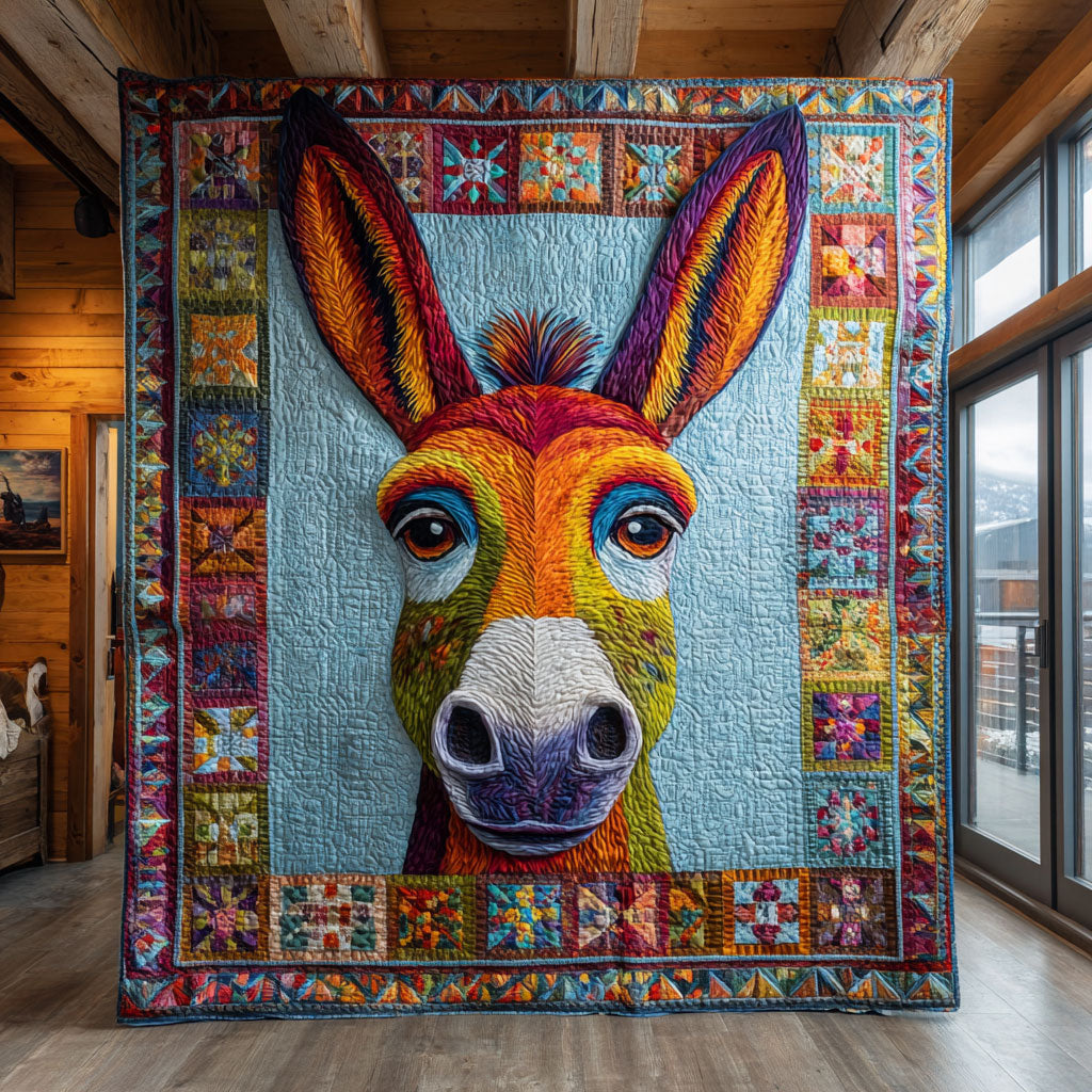 Donkey Love Charm CW2508041CL Quilt – Cozzyhomes