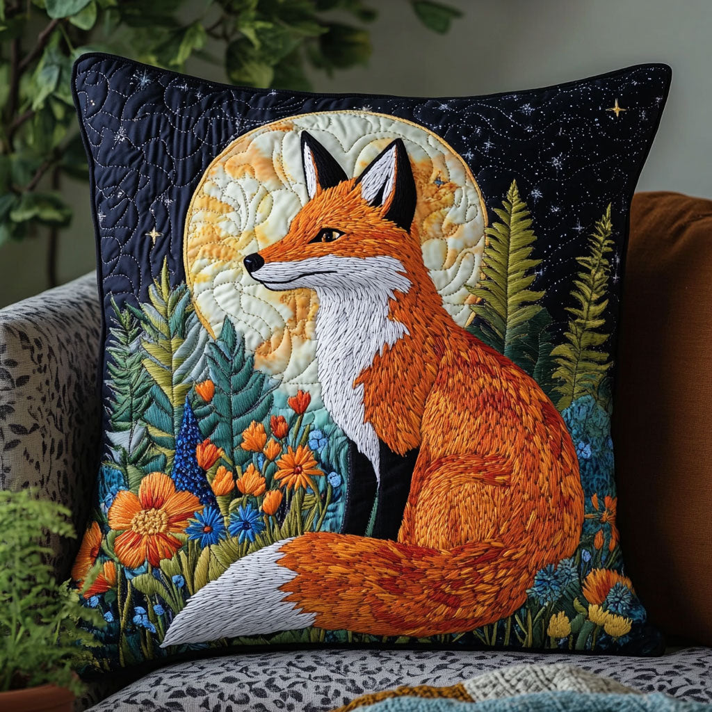 Moonlit Fox CW1607027CL Quilt Pillow Case – Cozzyhomes