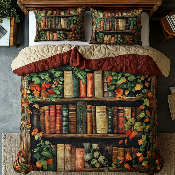 Dreamy Bookshelf WU0502080CL Duvet Cover Set – Cozzyhomes