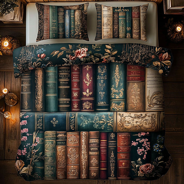 Dreamy Bookshelf WU2702010CL Duvet Cover Set – Cozzyhomes