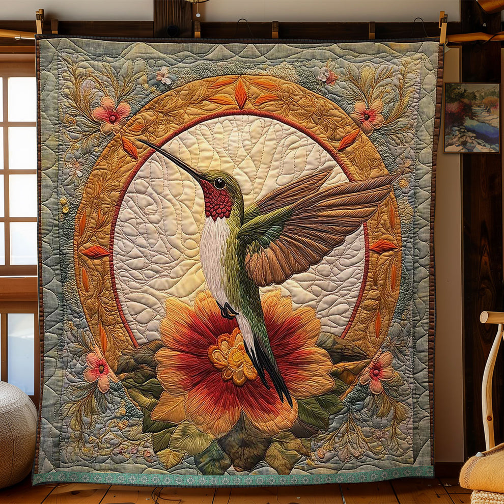 Hummingbird Soar WN2609025CL Quilt – Cozzyhomes