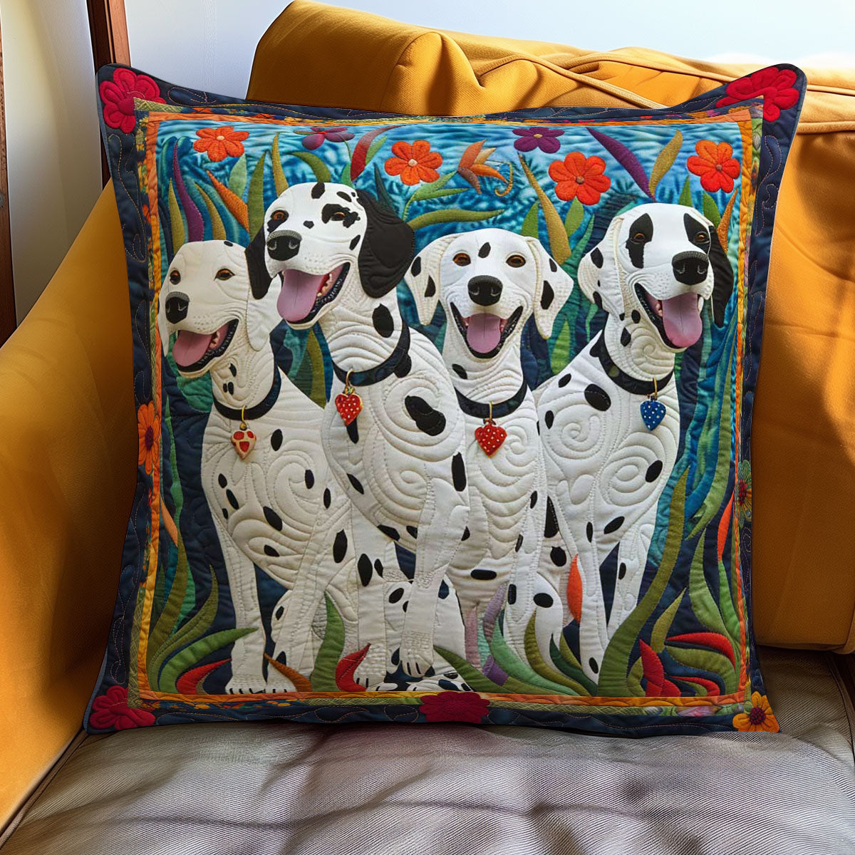 Happy Dalmatians WN2907069CL Pillow Case – Cozzyhomes