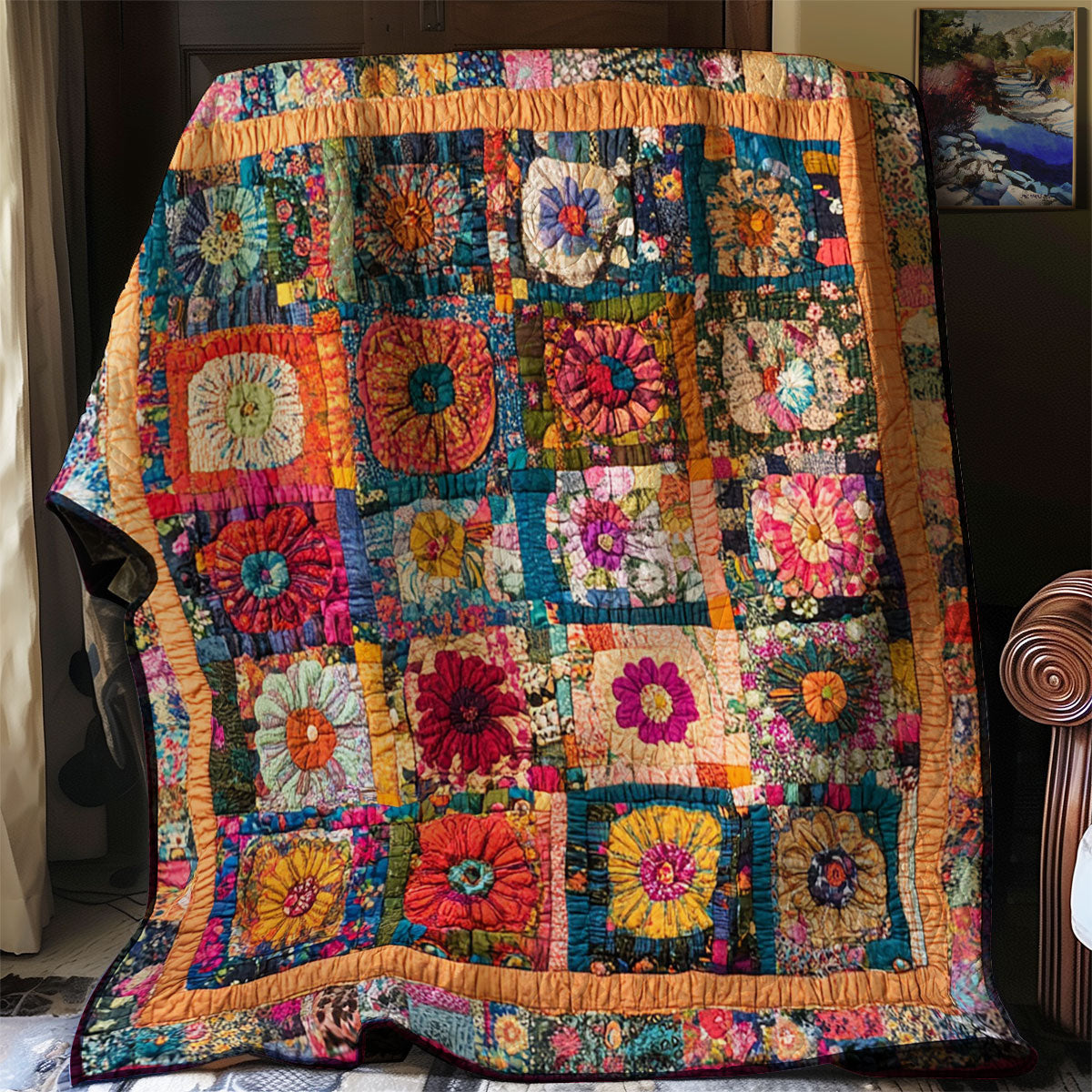 Blooming Patchwork WJ1202003CL Quilt – Cozzyhomes