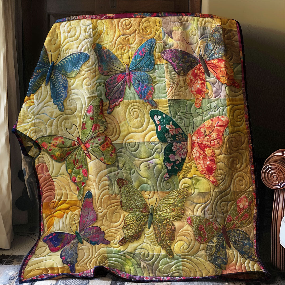 Butterflies WJ1006002CL Quilt – Cozzyhomes