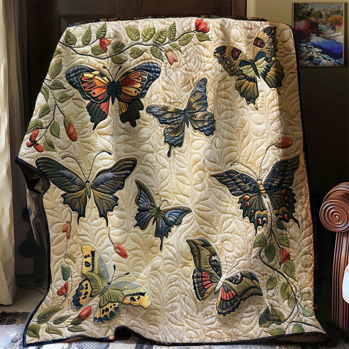 Butterflies WJ2706006CL Quilt – Cozzyhomes