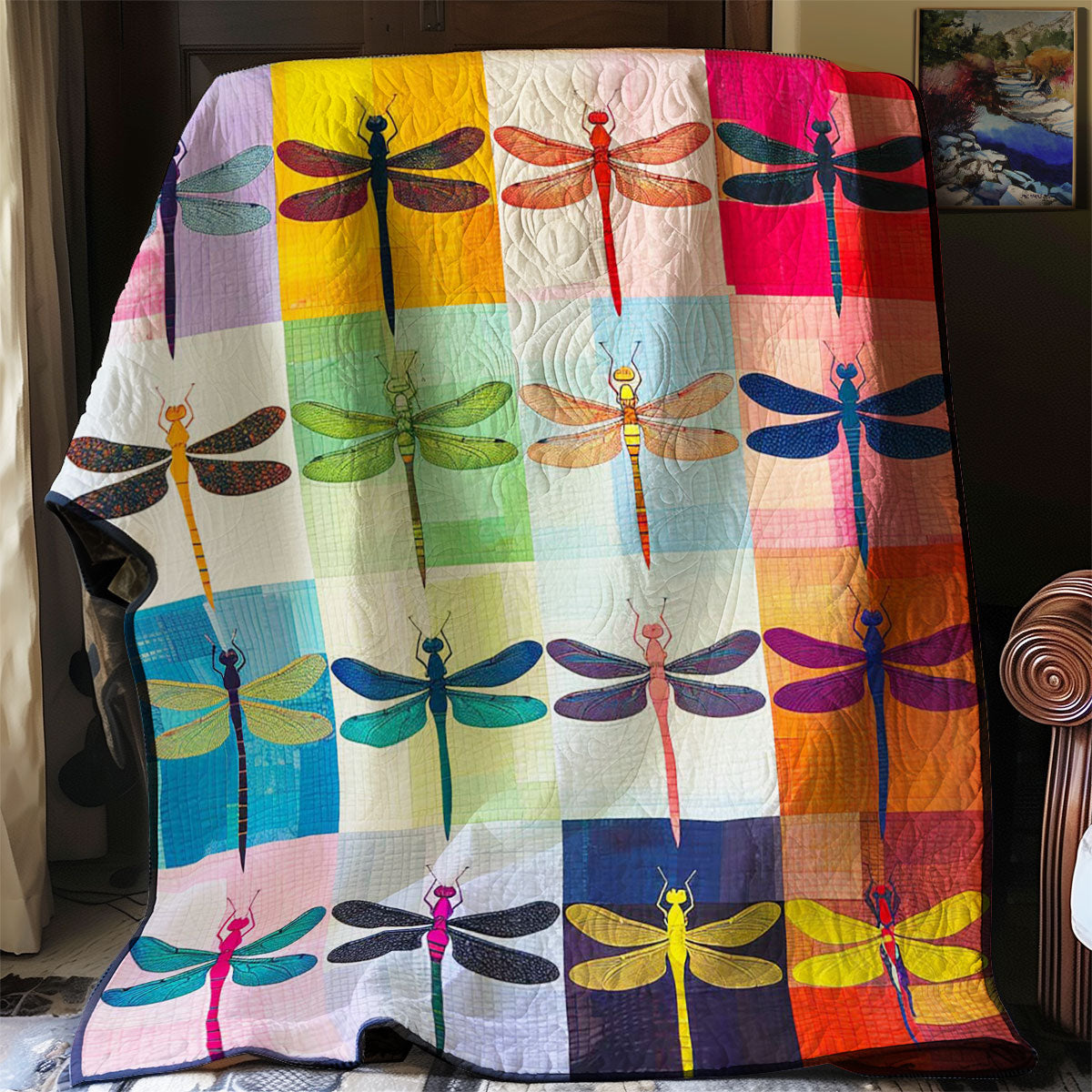 Dragonflies WJ0107008CL Quilt – Cozzyhomes