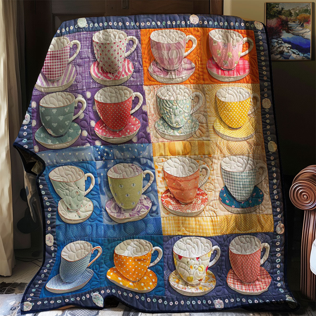 Teacup WJ1007017CL Quilt – Cozzyhomes