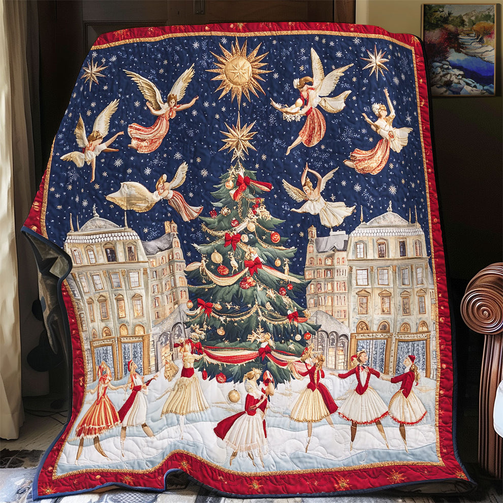 Nutcracker Ballet Scene WU0101048CL Quilt – Cozzyhomes