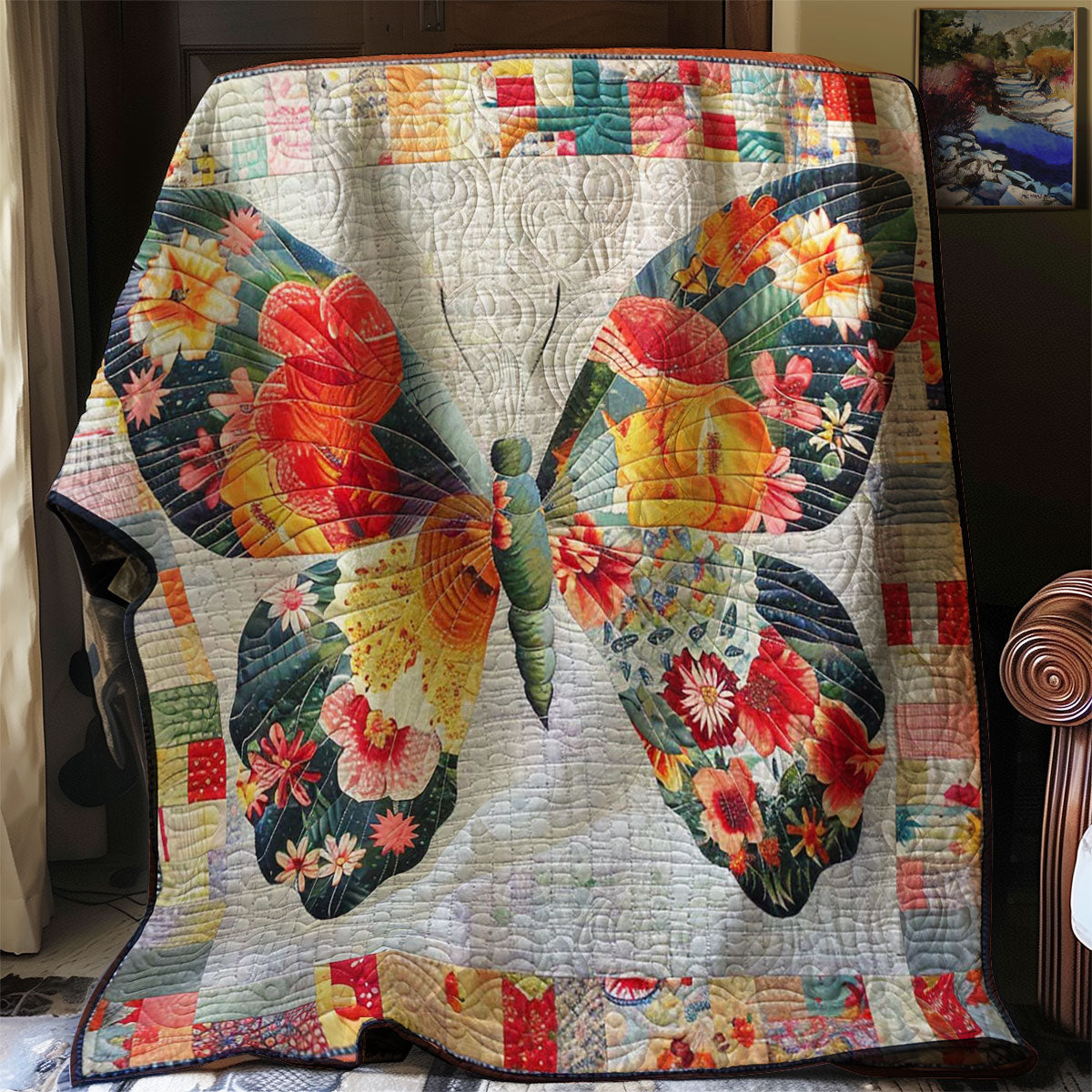Butterflies WJ2407009CL Quilt – Cozzyhomes