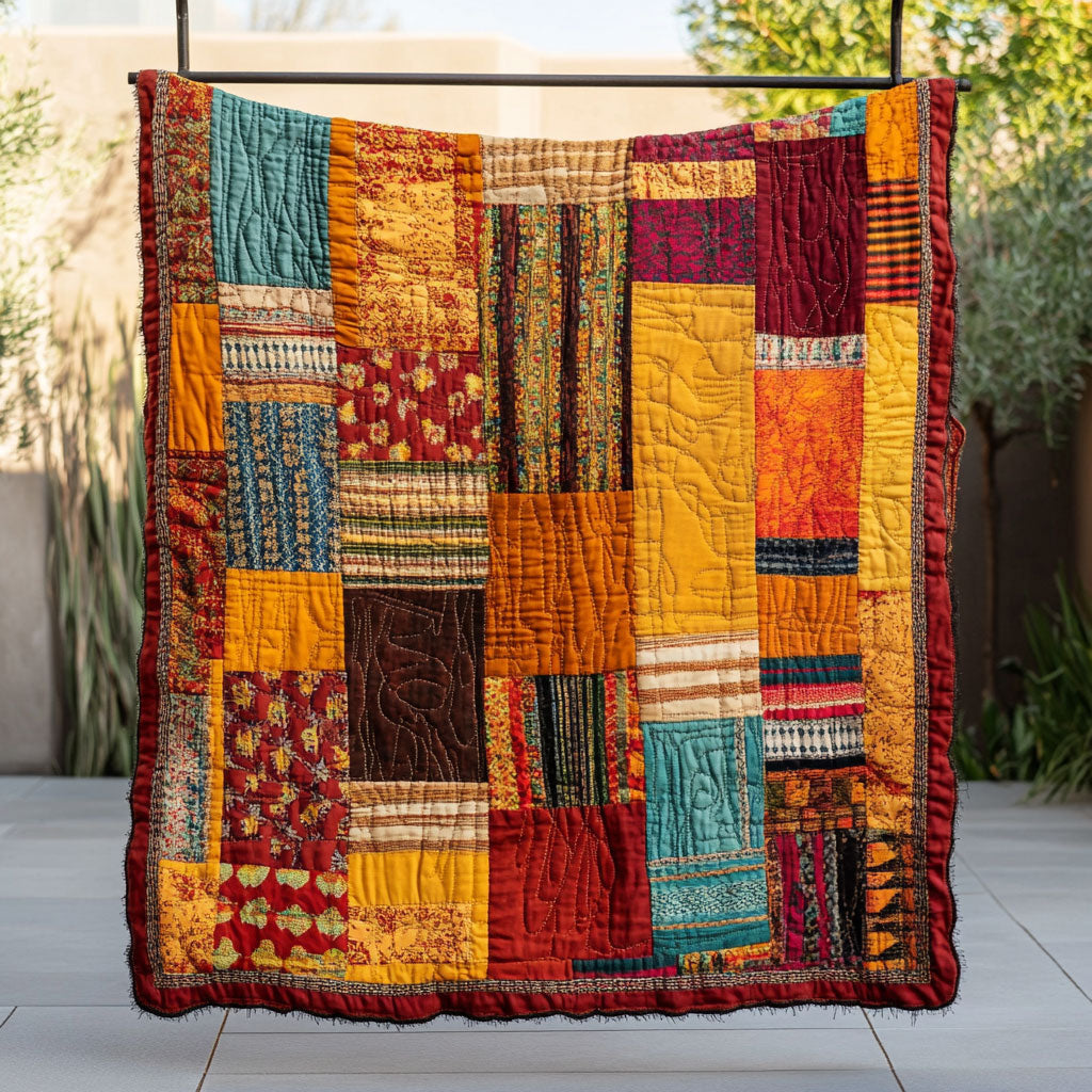 Native American Geometric Spirit Patchwork WU1303012CL Quilt – Cozzyhomes