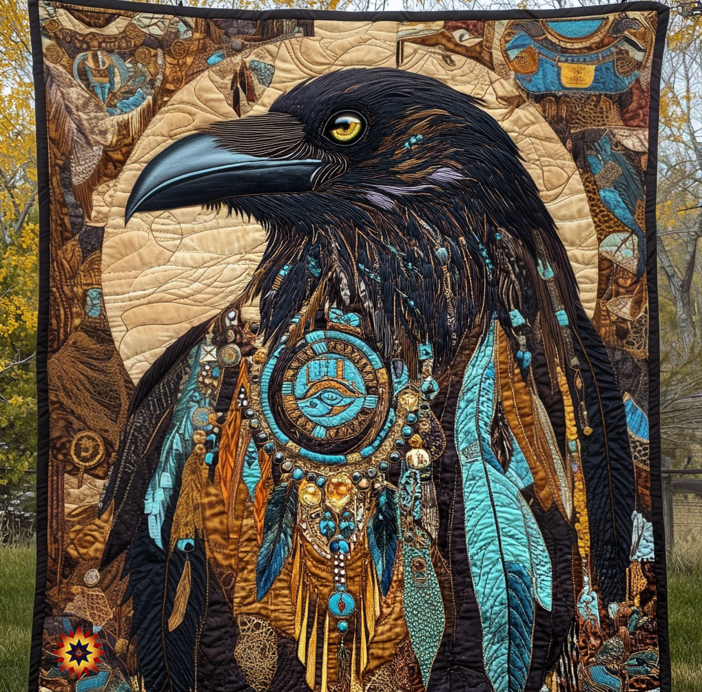 Tribal Raven WU1312009CL Quilt – Cozzyhomes